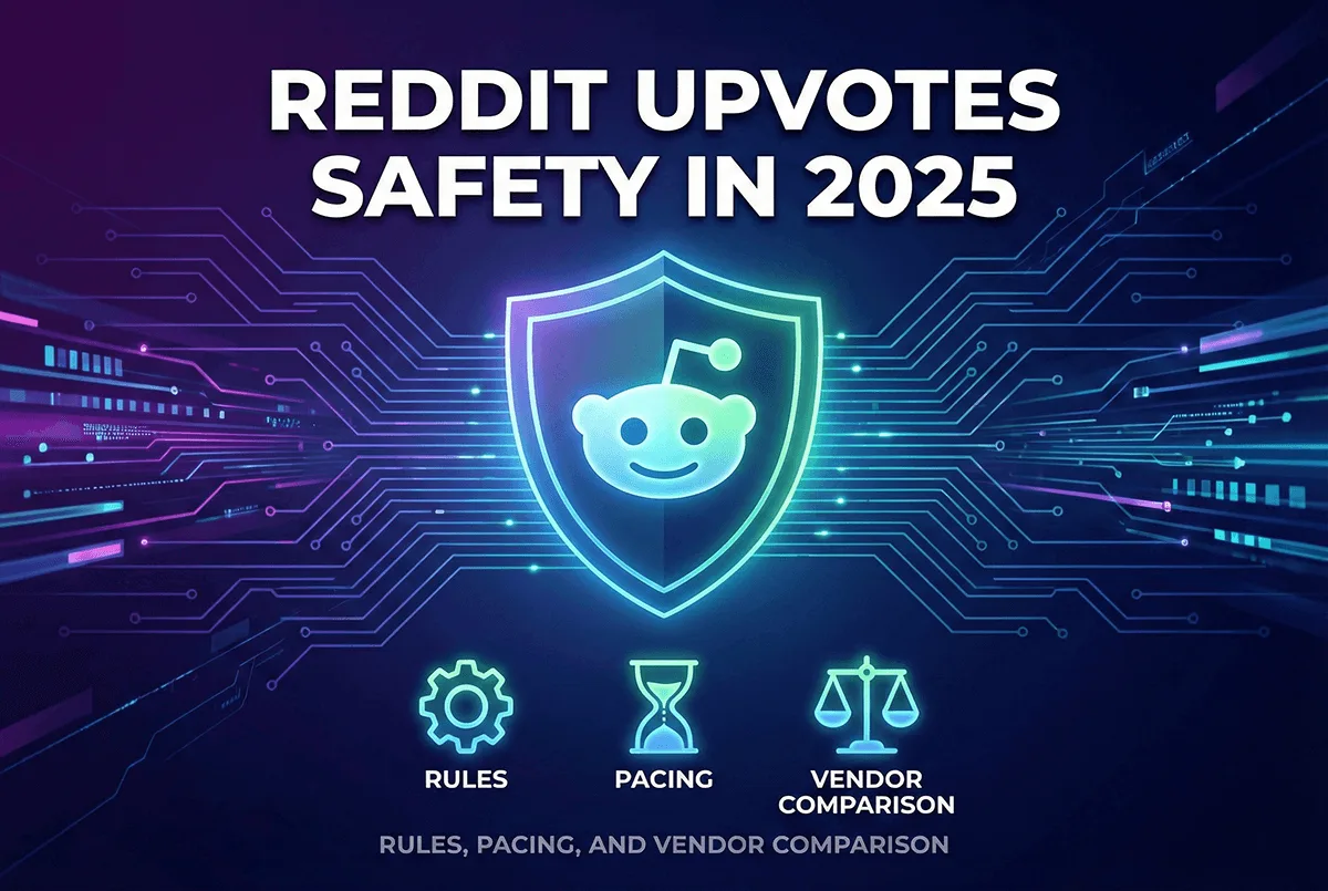 Reddit Upvotes safety in 2025: rules, pacing, and vendor comparison
